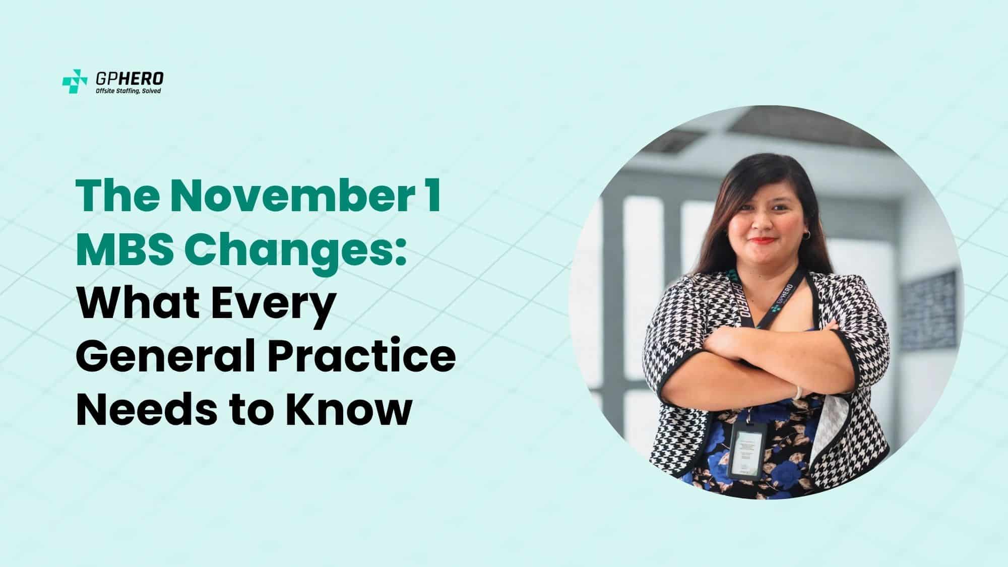 The November 1 MBS Changes: What Every General Practice Needs to Know | GP Hero